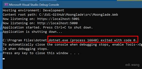 Restart An Aspnet Core Application Programmatically Edi Wang