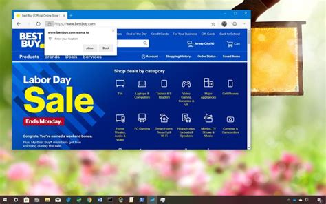How To Block Website From Tracking Your Location On Microsoft Edge Pureinfotech