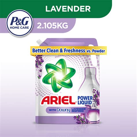 Ariel Liquid Detergent Lavender 2105kg Refill Laundry Detergent