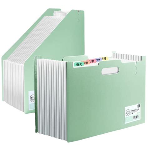 Htw Shop Accordion File Folder Expanding File Organizer Portable Document Storage Bag 13 Layer