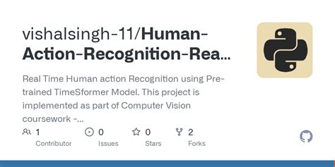 Github Vishalsingh 11 Human Action Recognition Real Time Real Time Human Action Recognition
