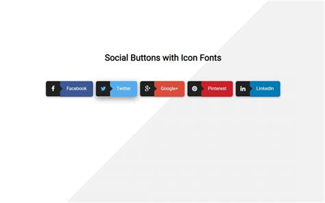Css Social Share Buttons Code Snippet Onaircode