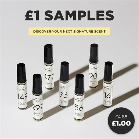 £1 Sample Bottle 5ml The Scent Reserve