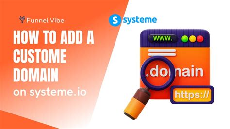 How To Add A Custom Domain On Systeme Tutorial Youtube