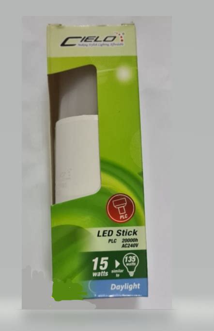 15w Led Bulb Led Stick Plcdaylightmentol Led Lazada