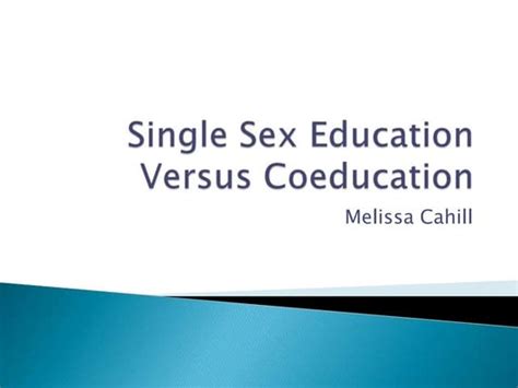 Reading Single Sex Education Docx
