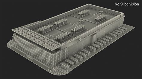 3d Model Battery Storage Power Station Turbosquid 2054453