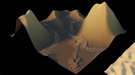 Sand Dune 3d Model Turbosquid 1874311