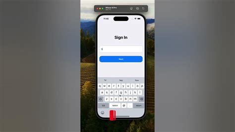 How To Display Keyboard On Simulator Swiftui Iosdeveloper Emulator