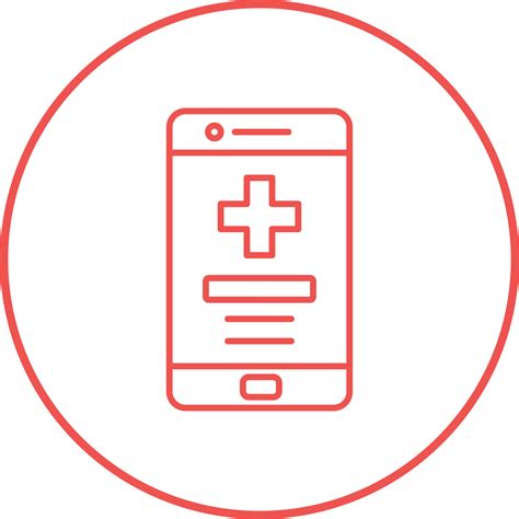 Medical App Vector Icon 20257564 Vector Art At Vecteezy