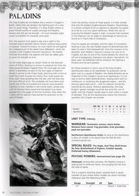 《战锤40k》灰骑士圣典（规则书） 哔哩哔哩