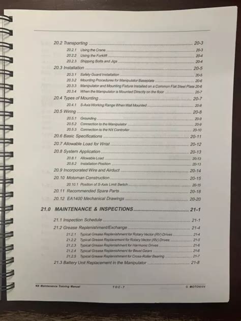 motoman nx100 robot controller maintenance training manual 79 00