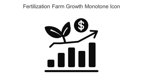 Fertilization Farm Growth Monotone Icon In Powerpoint Pptx Png And Editable Eps Format PPT Example