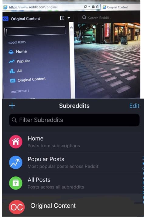 was using reddit through desktop and enjoyed scrolling through the