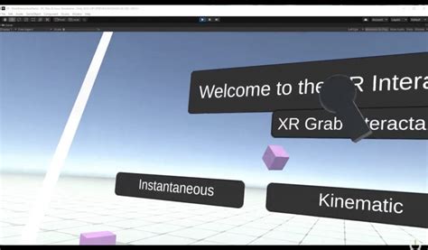 Unity XR Interaction Toolkit de nouvelles interactions pour les développeurs
