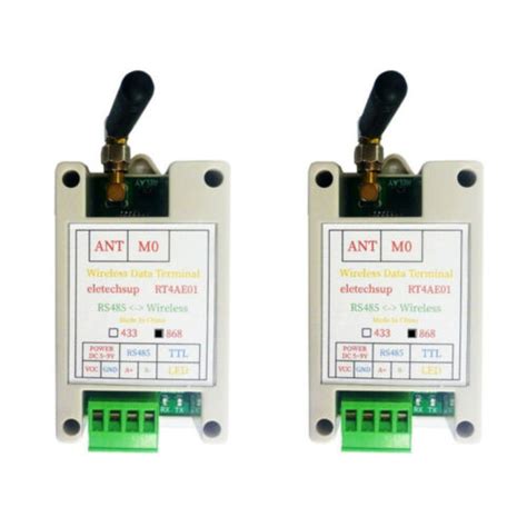 868m Rs485 To Rs485 Wireless Transceiver Serial Data Long Distance Transmission Ebay