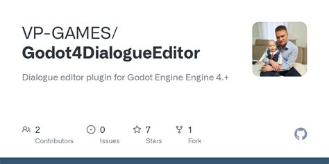 Github Vp Gamesgodot4dialogueeditor Dialogue Editor Plugin For Godot Engine Engine 4