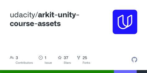 Github Udacityarkit Unity Course Assets