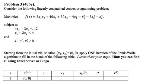 Solved Problem 3 40 Consider The Following Linearly