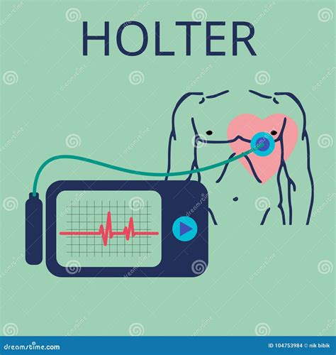 Daily Monitoring Of Ecg Holter For Daily Use The Device Monitors The