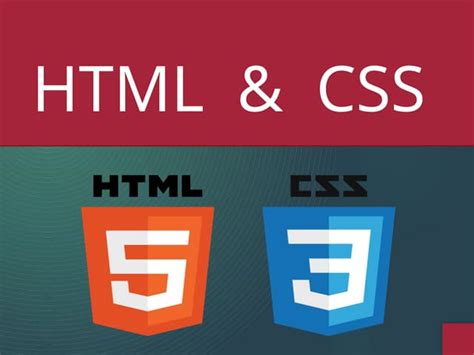 html css basics of html and css used in website pptx