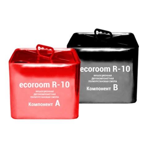 Гидроизоляция инъекционная полиуретановая смола ecoroom R-10 купить ...