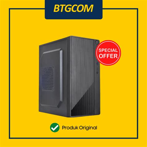 Casing M Atx Venomrx Duriel Black With Psu 300w Btgcom