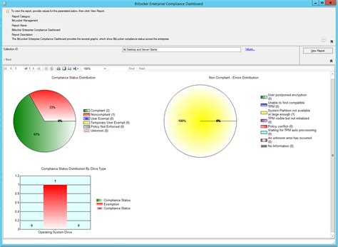 view bitlocker reports configuration manager microsoft learn