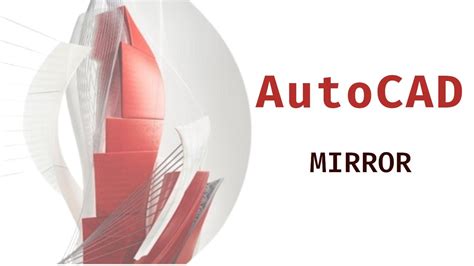 Autocad Modify Mirror Youtube