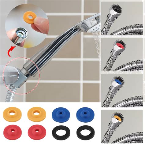 8 Pcs Water Flow Restrictor Shower Head Flow Restrictor Silicone Shower Flow Reducer Limiter In