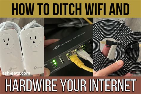 How To Ditch WiFi And Hardwire Your Internet A Simple Method