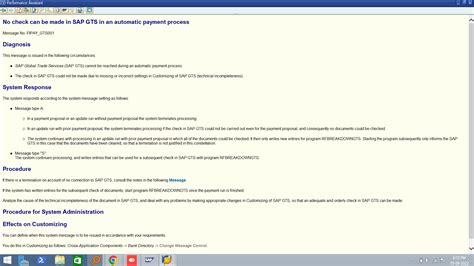 No Check Can Be Made In SAP GTS In An Automatic Pa SAP Community