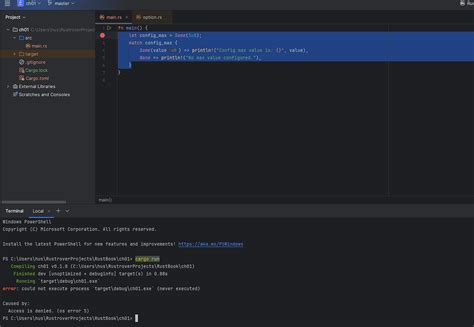 Access Is Denied Os Error 5 Help The Rust Programming Language Forum