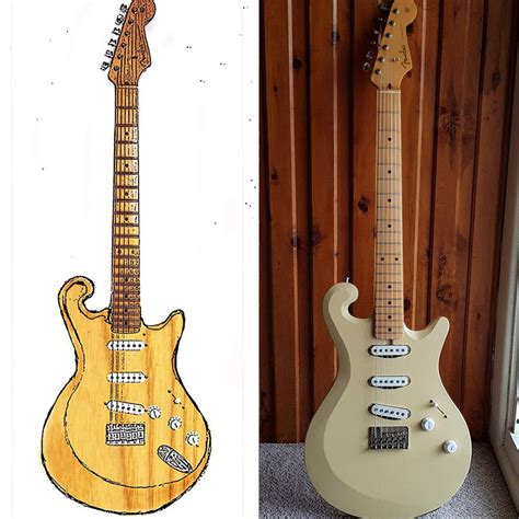 Building A Body From A Clients Sketch Conway Guitars