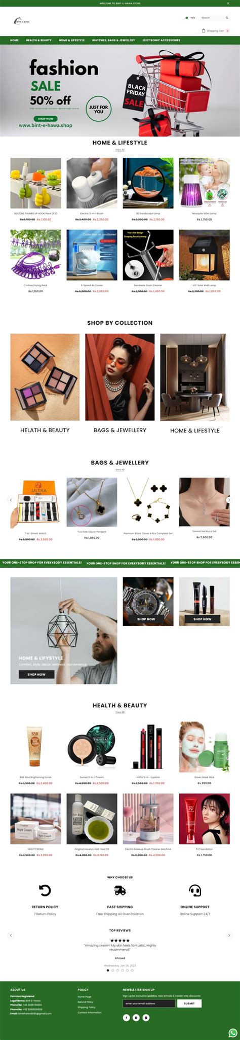 Waseem Khan On Linkedin Shopify Store Design For A Client Rate My