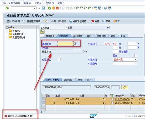 详细的sap的付款条件测试 sap 付款条件 csdn博客