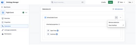 Interfaces • Extend An Interface • Palantir