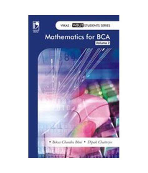 Mathematics For Bca Vol 2 Wbut Buy Mathematics For Bca Vol 2 Wbut