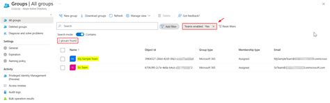 Azure Active Directory Microsoft Graph API To Get List Of All Teams Stack Overflow