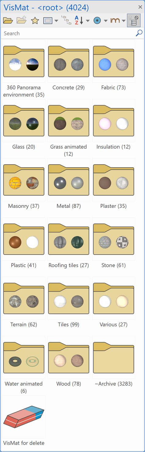 Visualisation Materials Manager Elitecad Architecture 17 Help Center