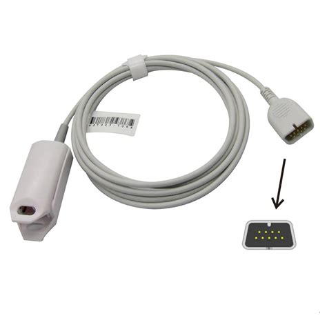 Compatible With Nihon Kohden Db9 Spo2 Probe Sensor For Patient Monitor