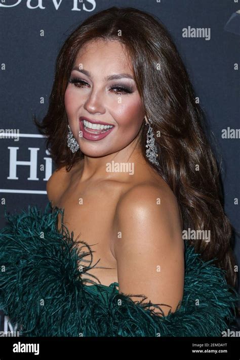 Beverly Hills Los Angeles Ca Usa February 09 Singer Thalia