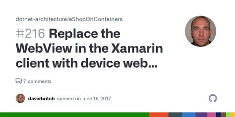 Replace The Webview In The Xamarin Client With Device Web Browsers