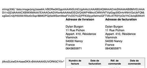 Afficher Une Image En Base64 Dans Une Facture Prestashop Pour Les
