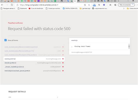 Error When I Go Up With Pm2 Start Axios Code 502 · Issue 8367 · Nuxt