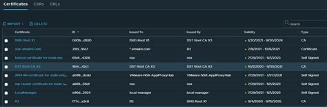 Updating Lets Encrypt SSL Certificates For NSX T Manager VMwire