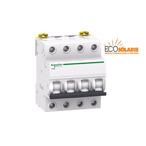 Intrerupator automat iK60N Schneider Electric 4P 63A C-Echipamente ...