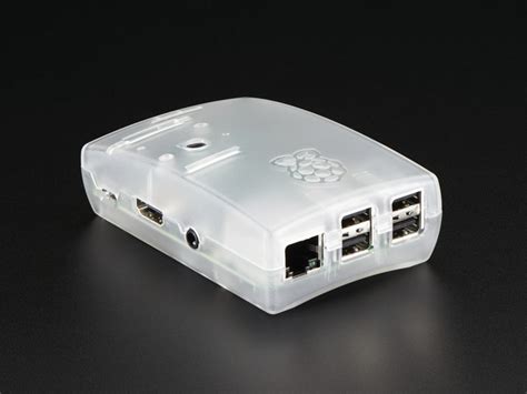raspberry pi b pi 2 pi 3 frosted white enclosure raspberry pi