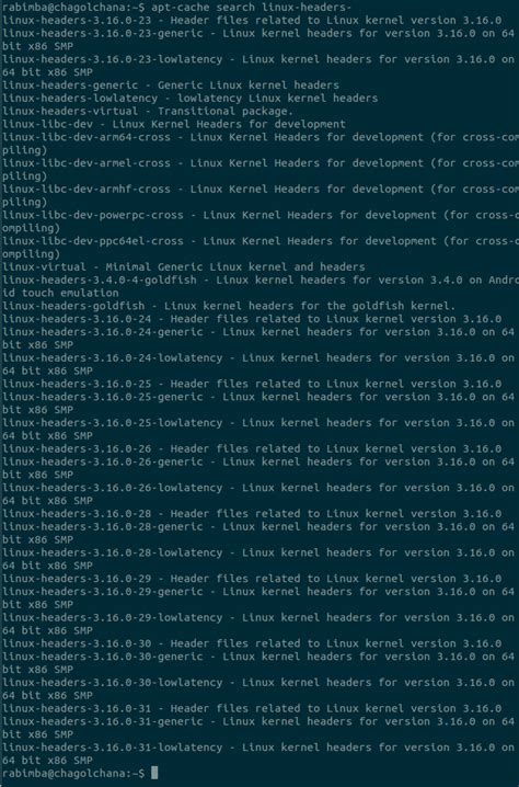 Apt How Do I Install Linux Headers When I Am Getting A Has No Installation Candidate Error