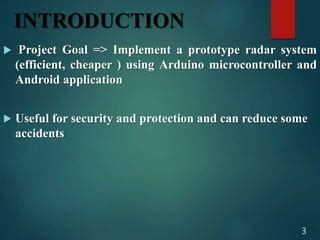 Arduino Radar System PPTX Operating Systems Computer Software And Applications